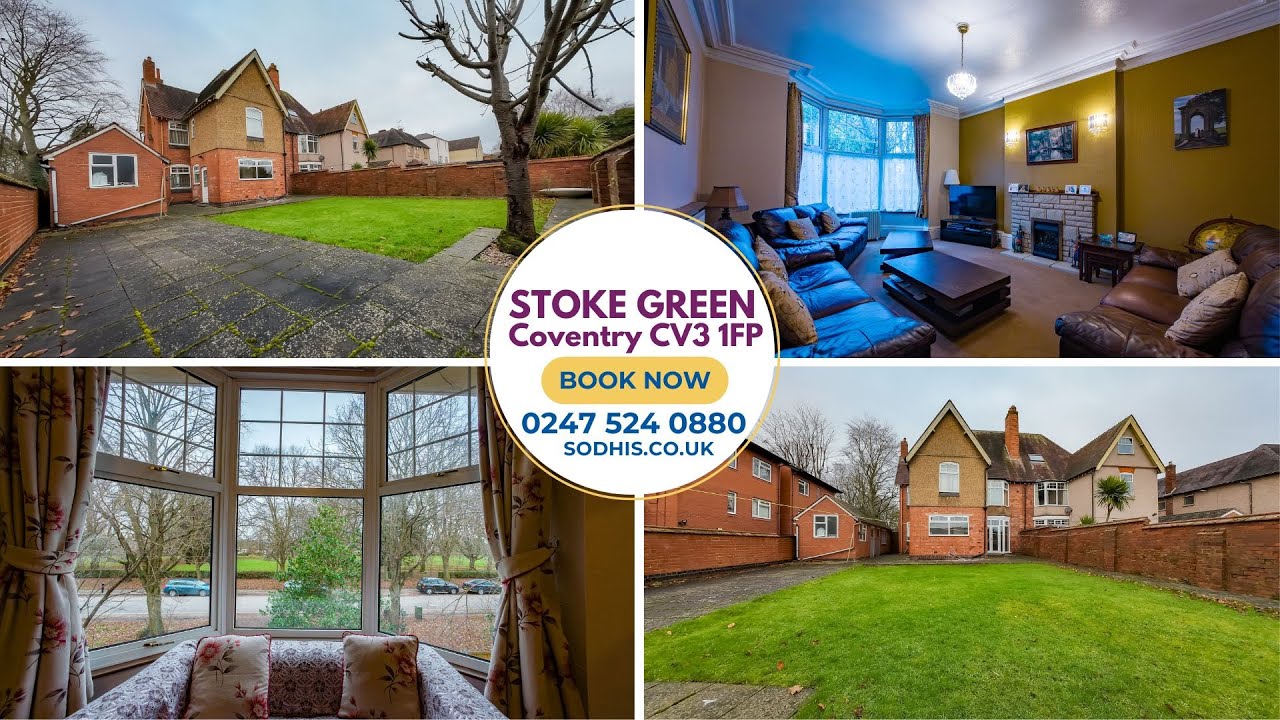 Stoke Green, Coventry, CV3 1FP - English Property Showcase with Pav ...
