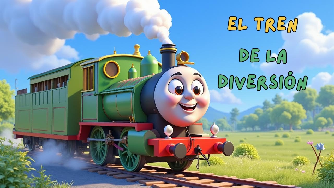 🎶🚂TREN CHU CHU | Canción Infantil Divertida para Bailar y Jugar 🎶💃 ...
