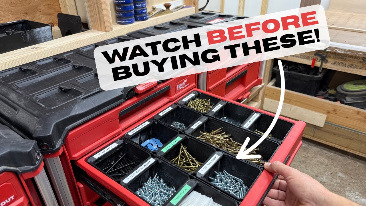 PACKOUT 4 DRAWER - with the PRO BIN SYSTEM - critical instructions # ...