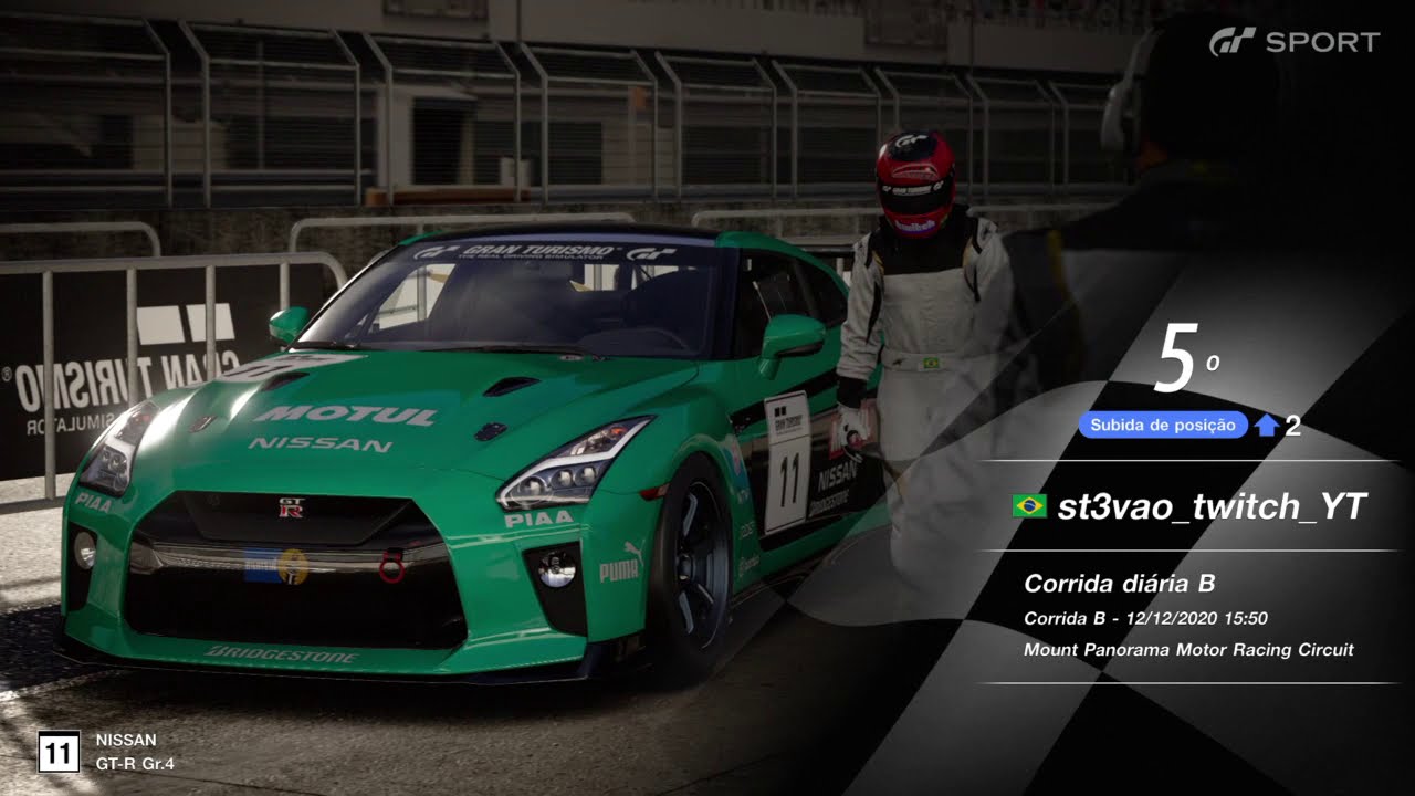 GT SPORT - Nissan GT-R Gr4 | Mount Panorama - YouTube