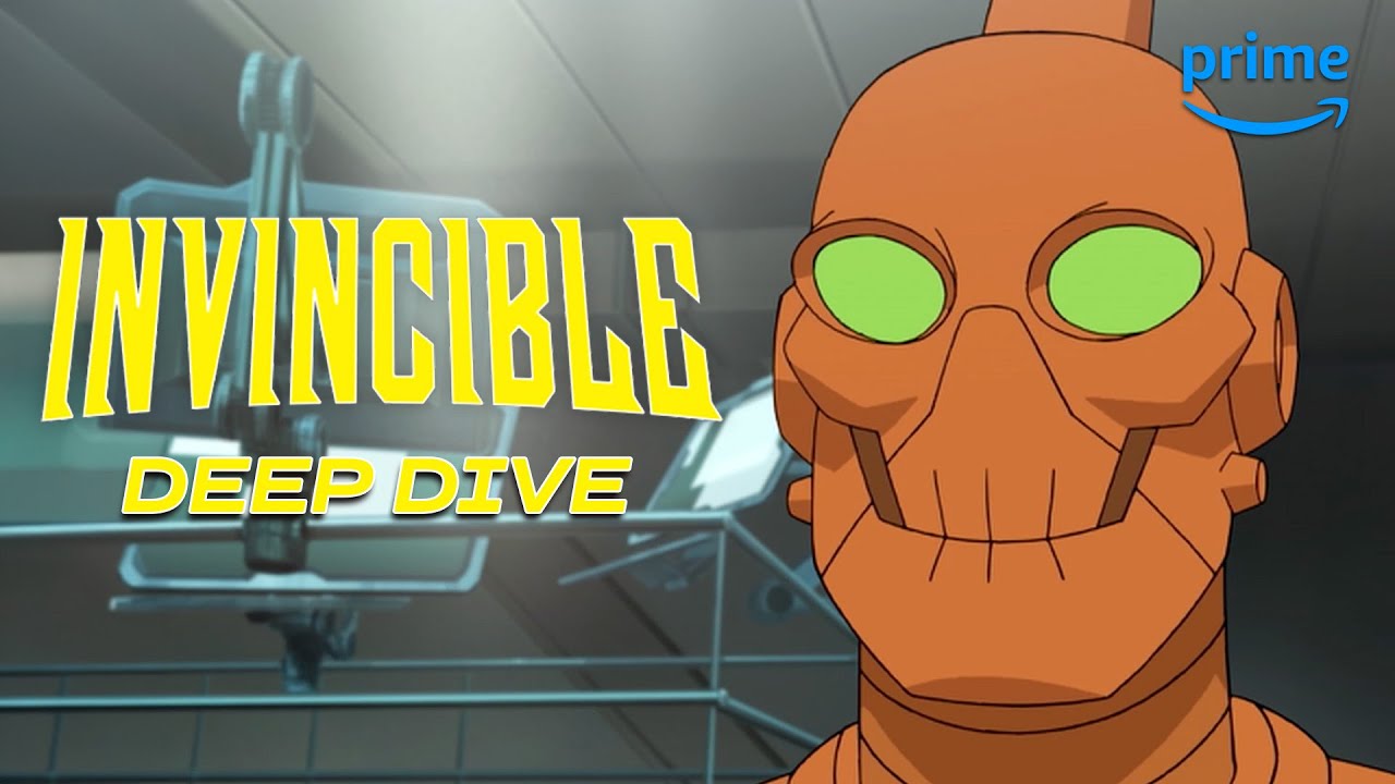 Robot From Invincible: From Comic to Screen | Superhero Club | Prime ...