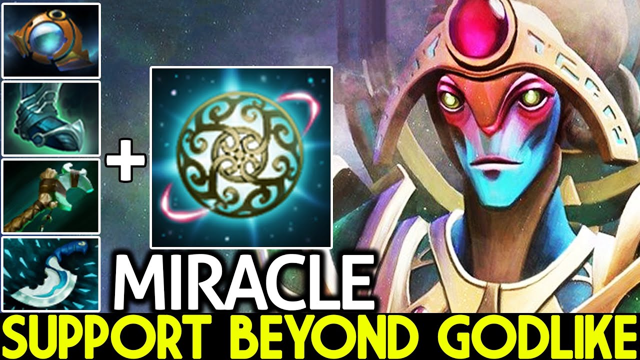MIRACLE [Oracle] Crazy Pos 4 Beyond Godlike 100% Impact Dota 2 - YouTube