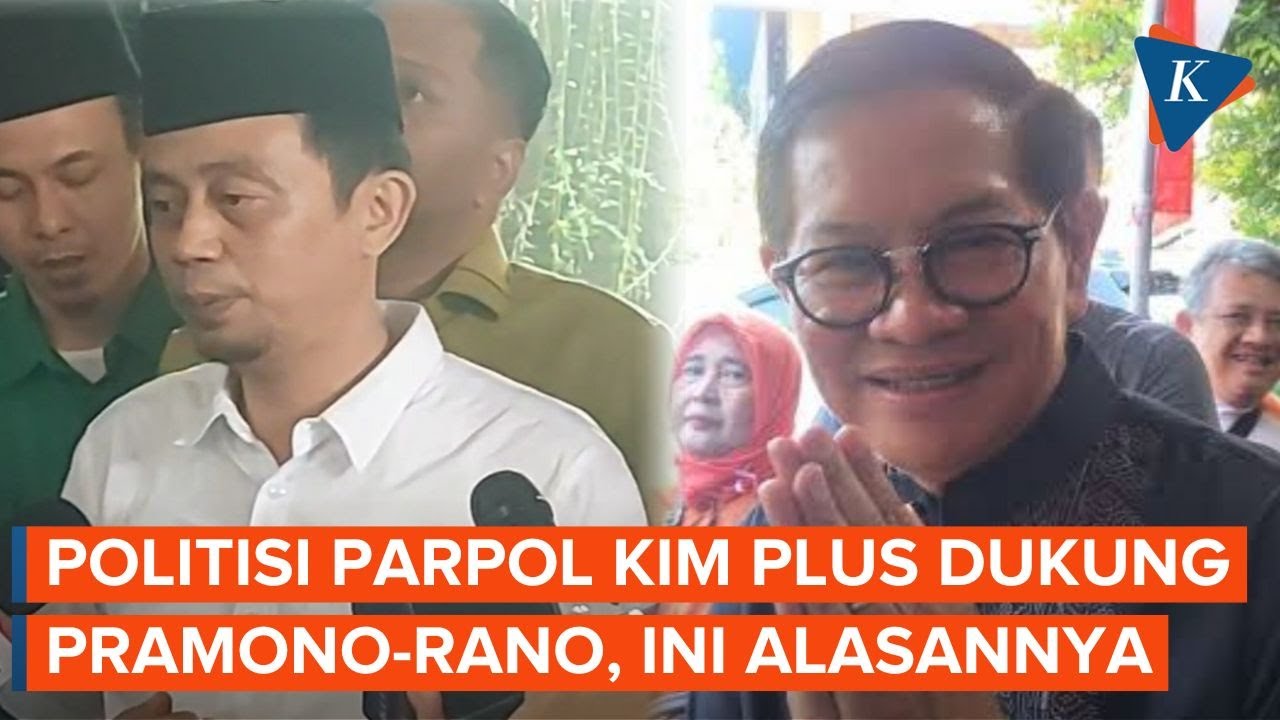 Sejumlah Politisi dari Parpol KIM Plus Dukung Pramono-Rano Karno di ...
