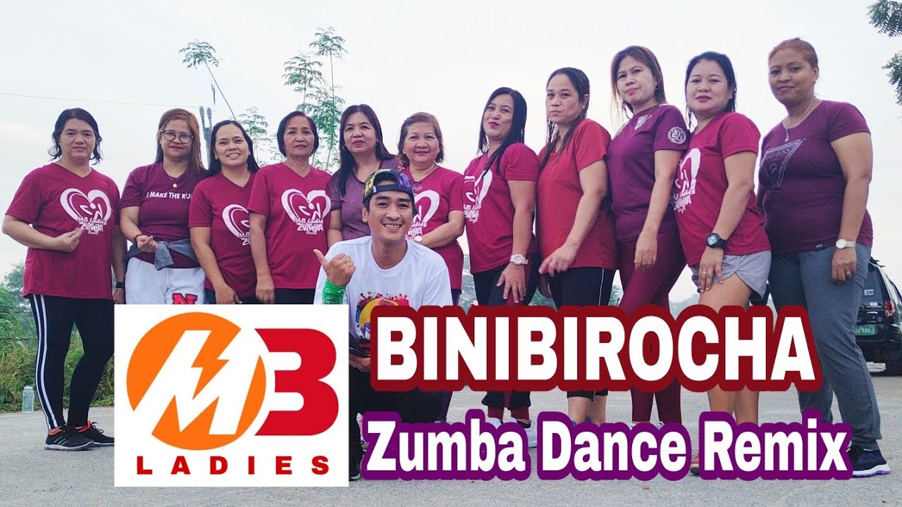 BINIBIROCHA Zumba Dance Remix / MB Ladies w/ Coach Dyeff - YouTube