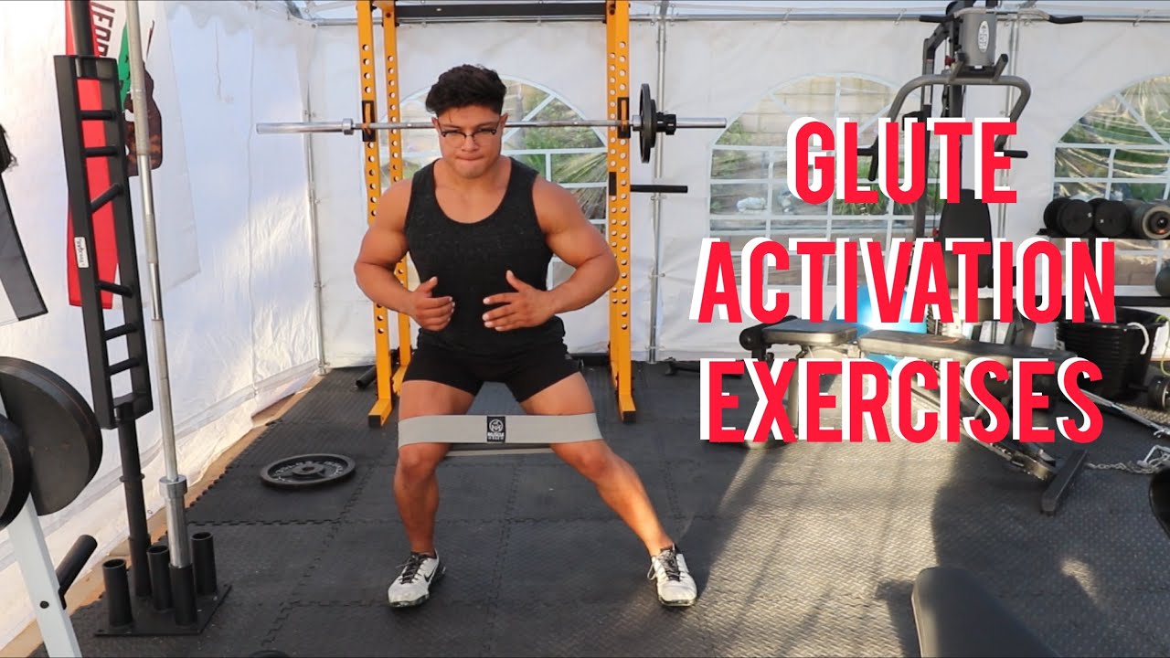 GLUTE ACTIVATION EXERCISES + ANNOUNCEMENT - YouTube