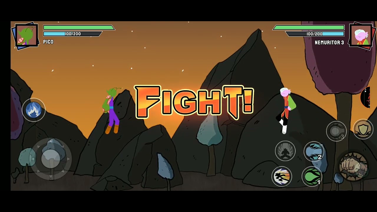 dragon ball z stick man fighter hope yall enjoy - YouTube