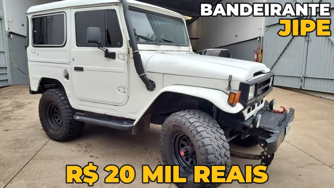 TOYOTA BANDEIRANTE JIPE À VENDA POR APENAS 20 MIL REAIS - YouTube