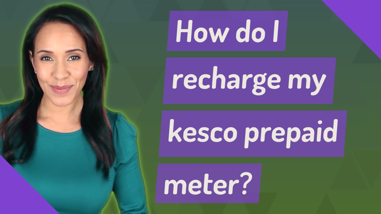 How do I recharge my kesco prepaid meter? - YouTube