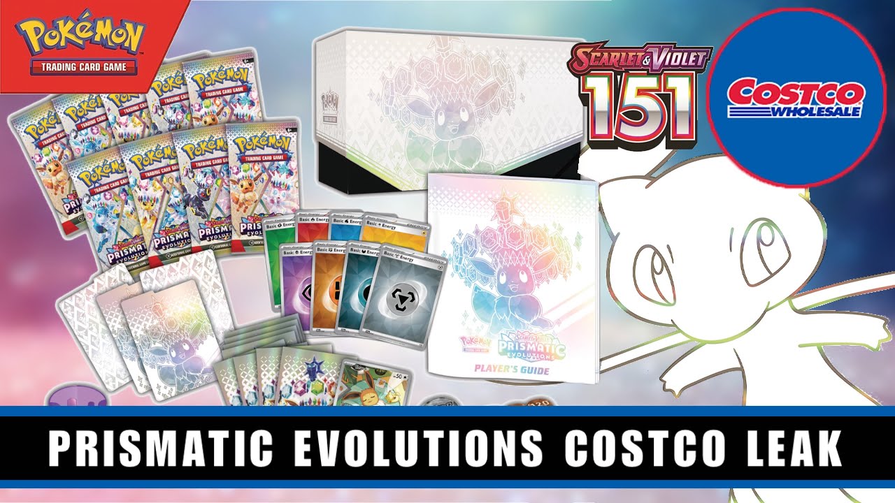 Prismatic Evolutions and 151 UPC coming to Costco? Let's discuss! - YouTube