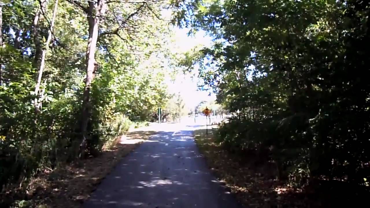 Pedaling for Peace - Westerville bike path props - YouTube
