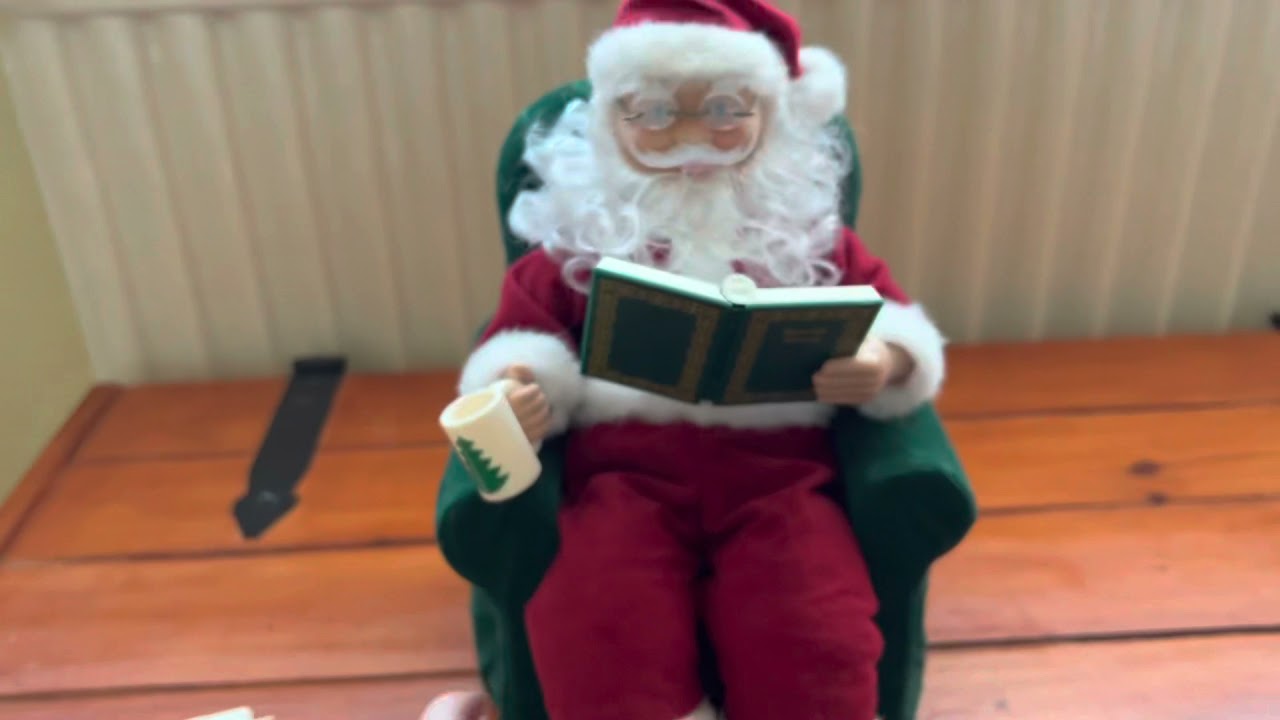 Christmas Story Telling Santa - YouTube