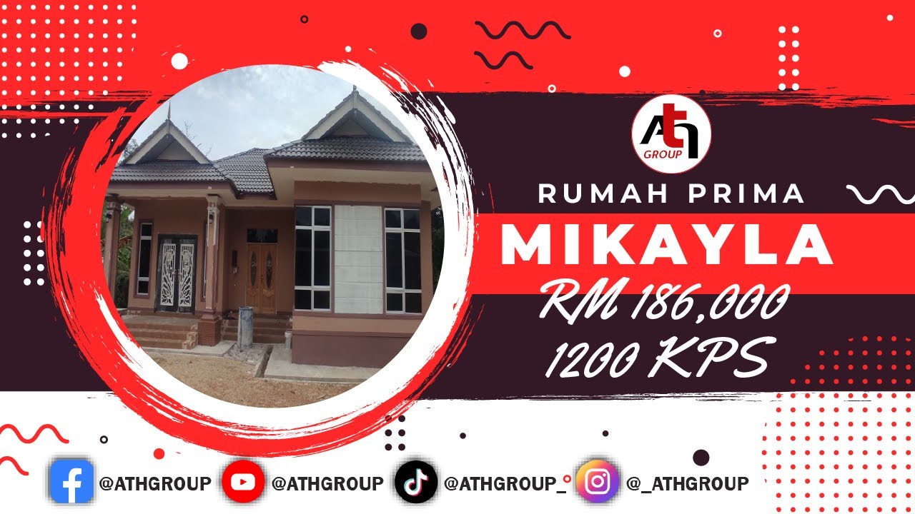 RUMAH PRIMA DESIGN MIKAYLA BERKELUASAN 1200KPS BERHARGA RM186,000 SAHAJA DI PASIR PUTEH ...