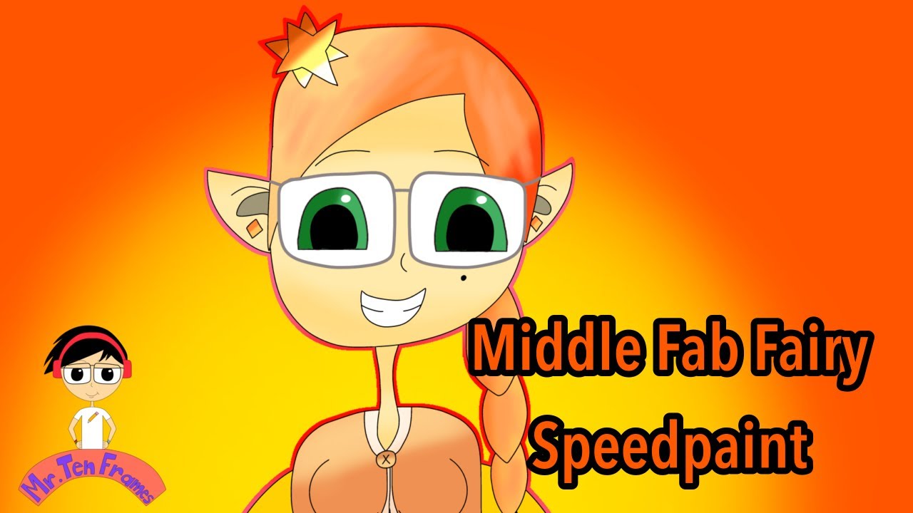 Middle Fab Fairy Speedpaint - YouTube