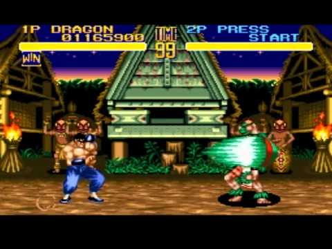 MegamanK284 Plays: World Heroes 2 (SNES): Kim Dragon Playthrough - YouTube