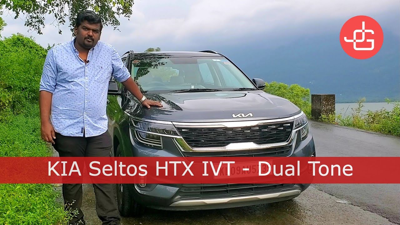 KIA Seltos HTX ivt-2021_Dual Tone- Review & User Experience - YouTube