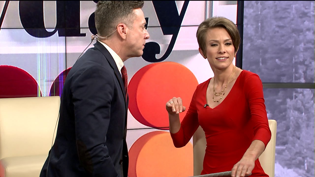 Chris Parente breaks a monitor on live TV - YouTube