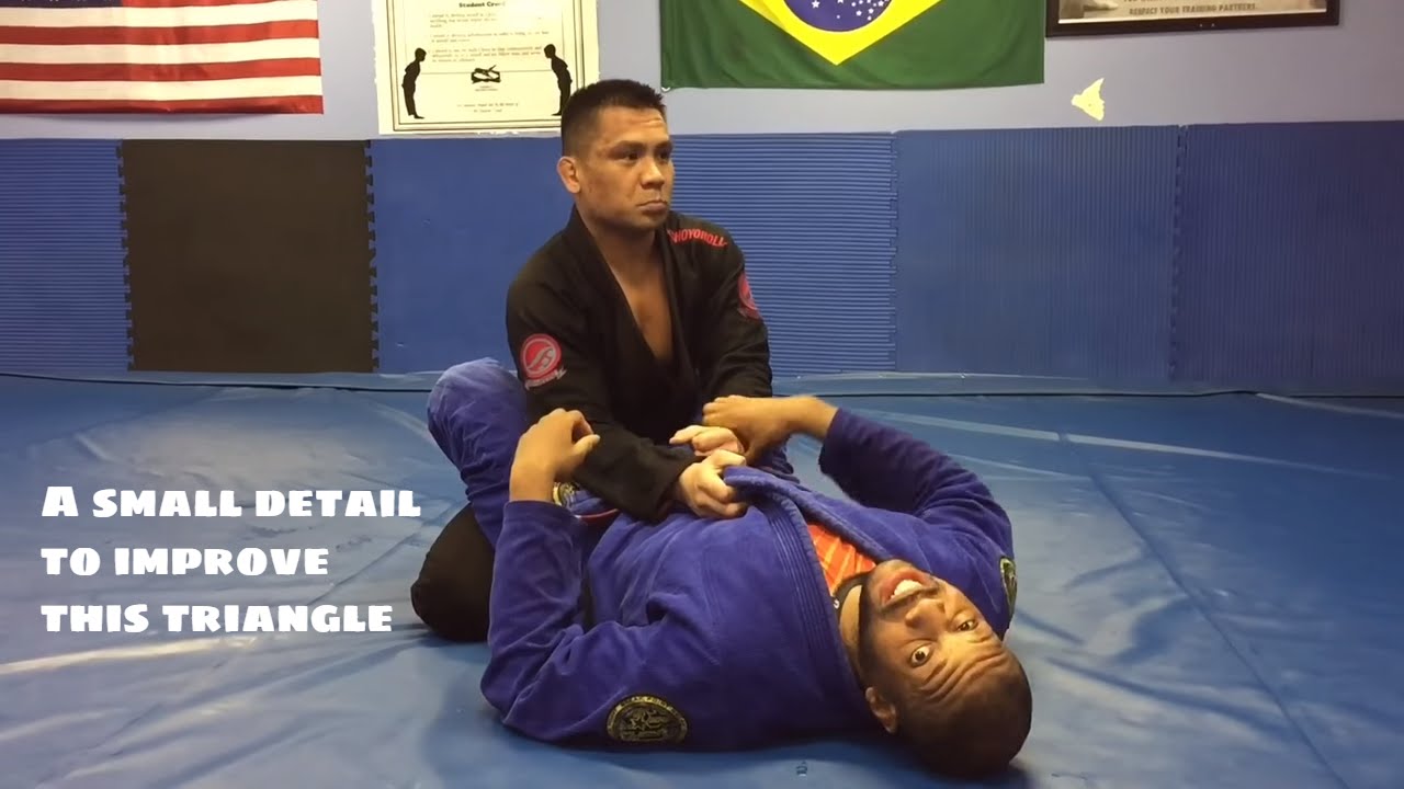 Some Fine Details for the Push-Pull Triangle from Closed Guard - YouTube