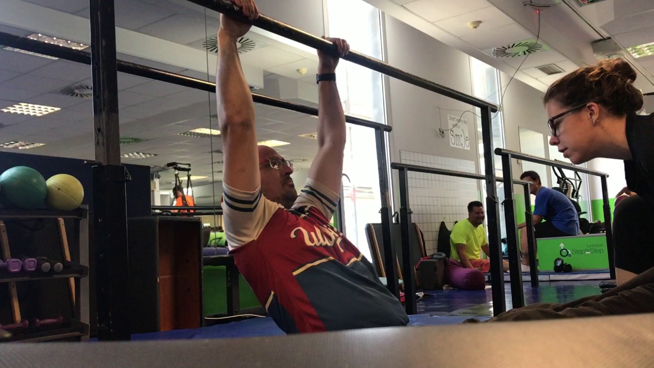 T4 spinal cord injury workout - YouTube