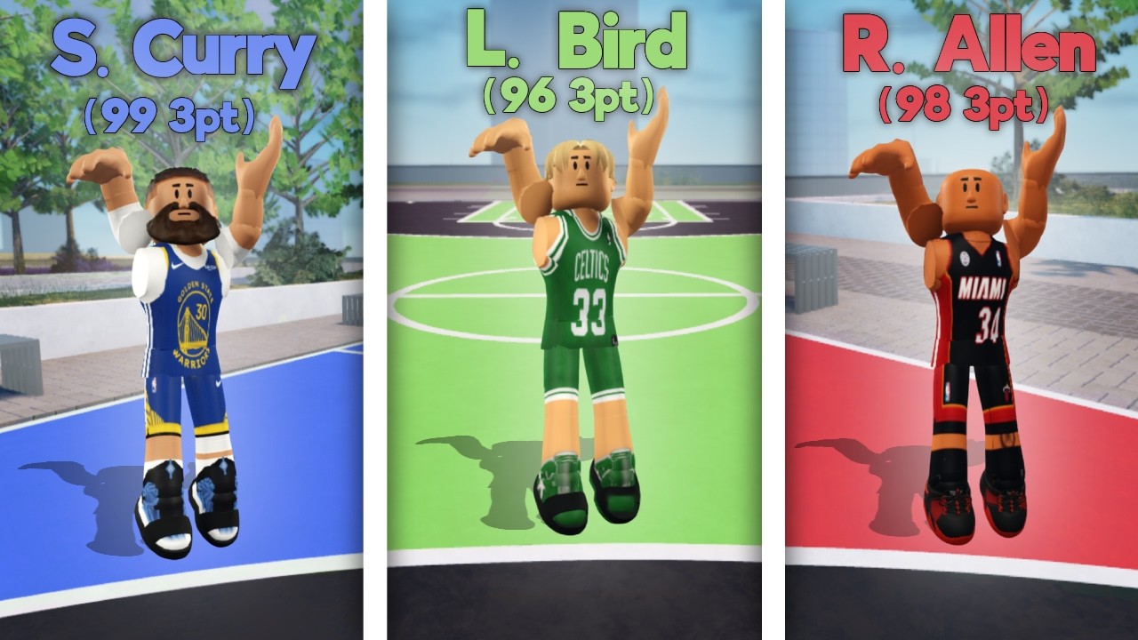 When The BEST NBA SHOOTERS Pull Up To Roblox Basketball | Practical ...