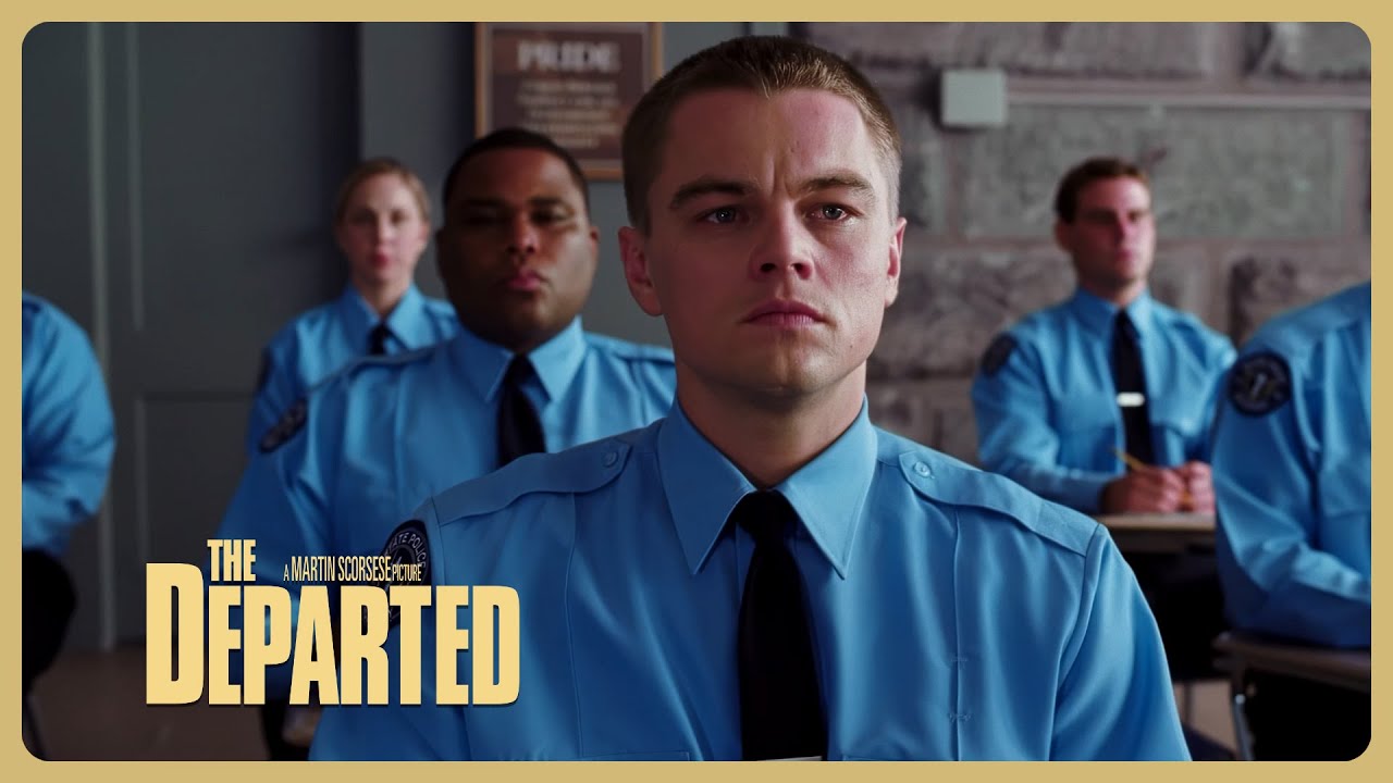 The Departed (2006) | Costigan and Sullivan go through the Police ...
