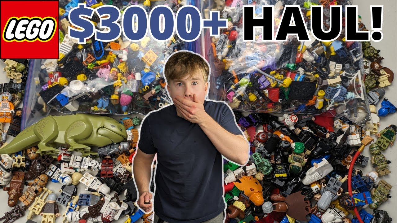 MASSIVE $3000+ LEGO Star Wars Minifigures HAUL! - YouTube