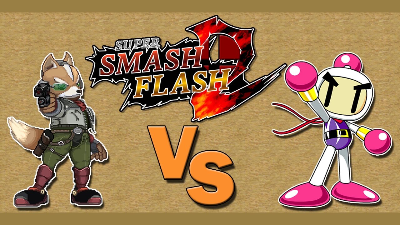 Fox Vs Bomberman - Super Smash Flash 2 (online) - YouTube