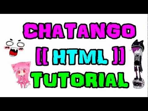 Chatango HTML Tutorial c: - YouTube