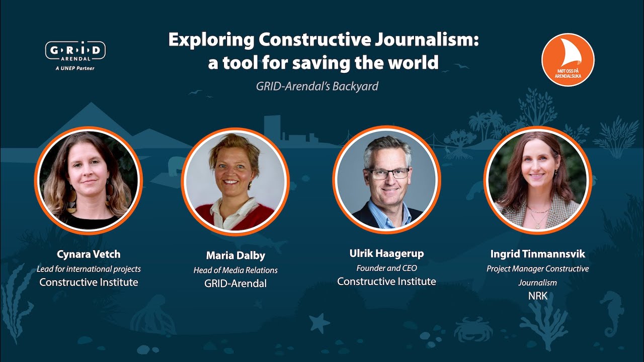 Exploring Constructive Journalism: A Tool for Saving the World? - YouTube