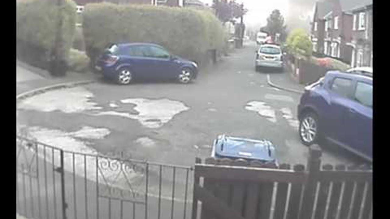 Explosion Caught on Security Camera || ViralHog - YouTube