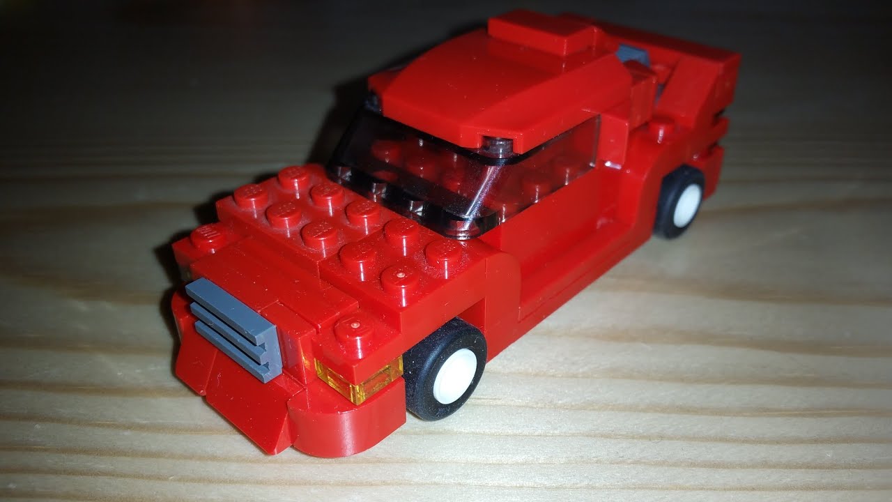 How to build a mini LEGO Supercar [TUTORIAL] - YouTube