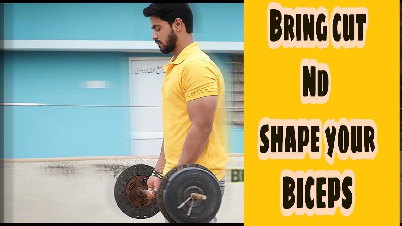 Bring cut in your biceps with these 3 steps. - YouTube