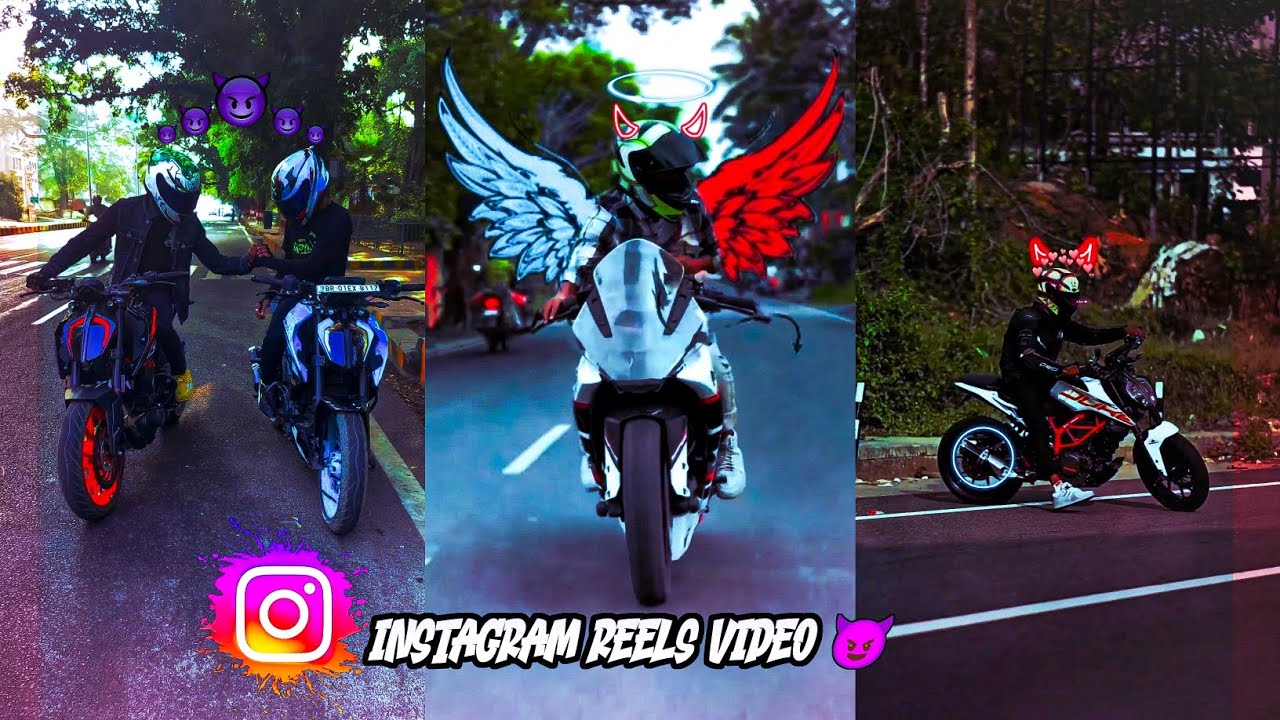 (Part 3🔥|| Instagram Tending Reels Video || Ktm Duke Lover 😈# ...