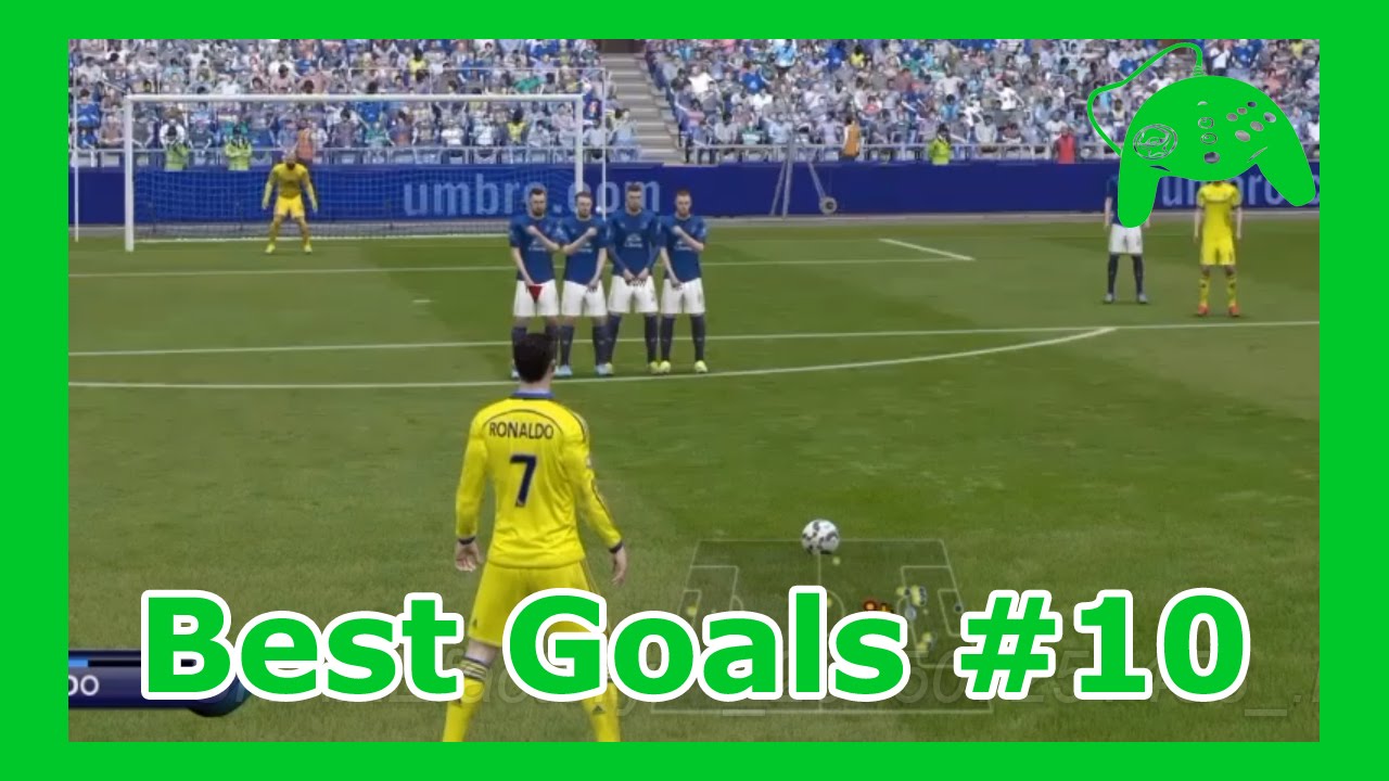 FIFA 15 - Best Goals #10 - Cristiano Ronaldo, Soldado, Long, uvm ...