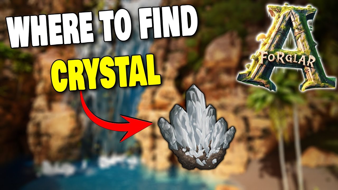 WHERE TO FIND CRYSTAL ON FORGLAR IN ARK SURVIVAL ASCENDED - YouTube