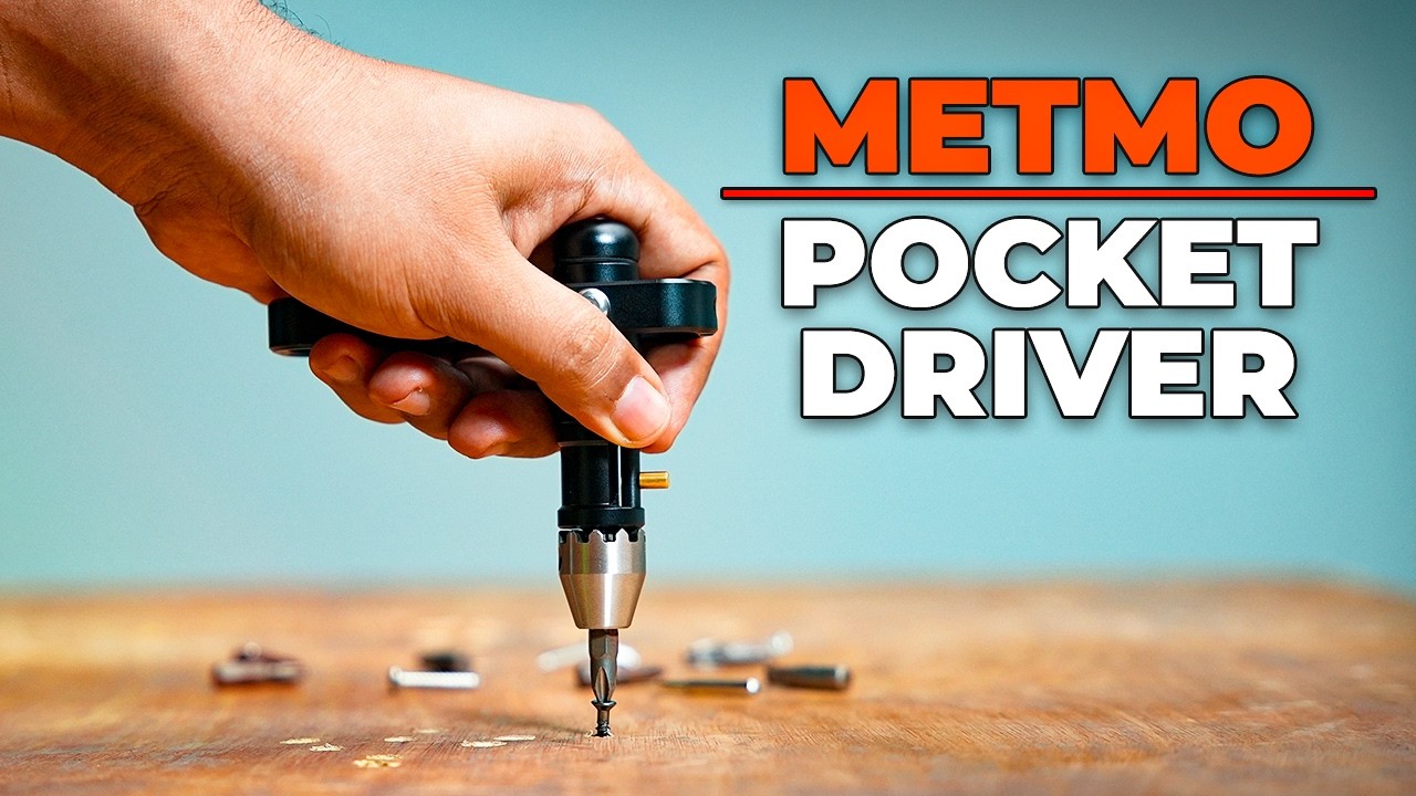 World's Most Satisfying Driver! Metmo Pocket Driver Review - YouTube