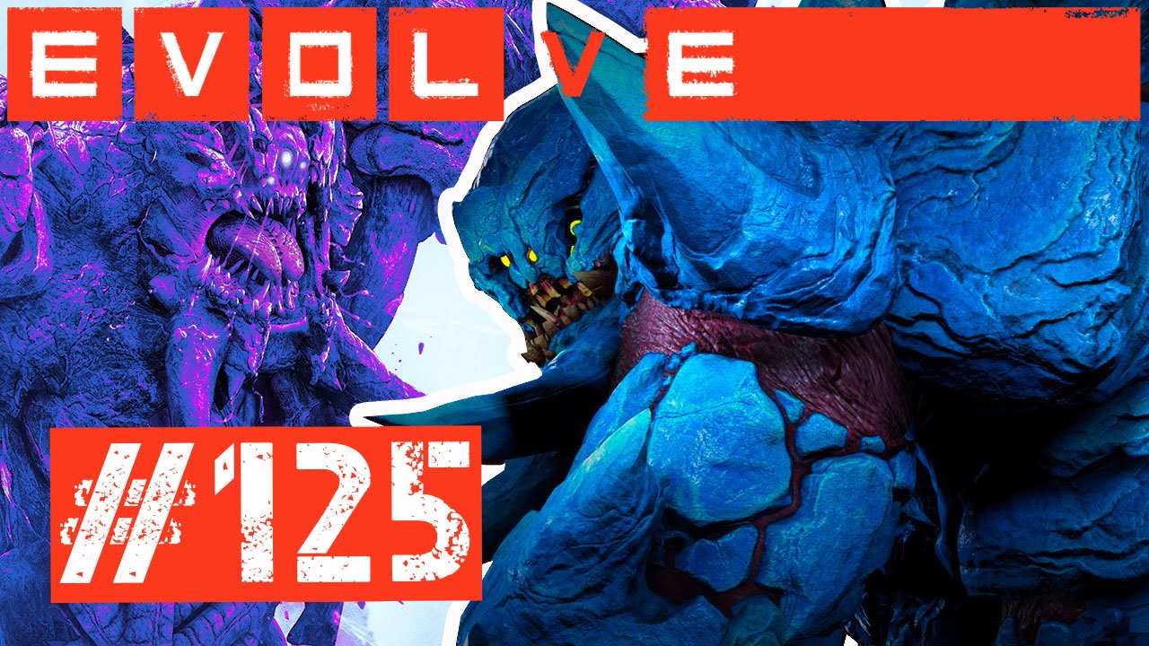 Evolve: Glacial Behemoth The Big Blue Bastard! - YouTube