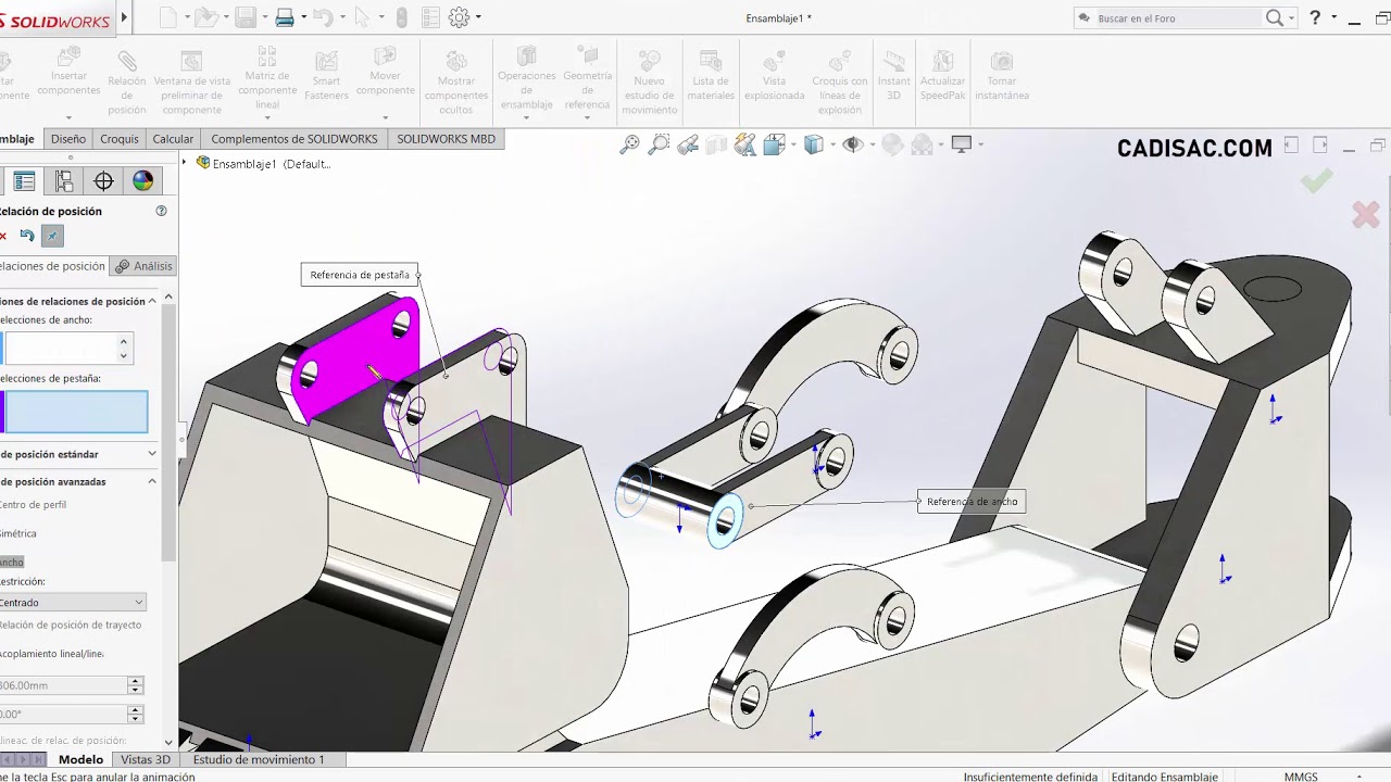 Curso SolidWorks Piezas y Ensamblaje Lección 31 - YouTube