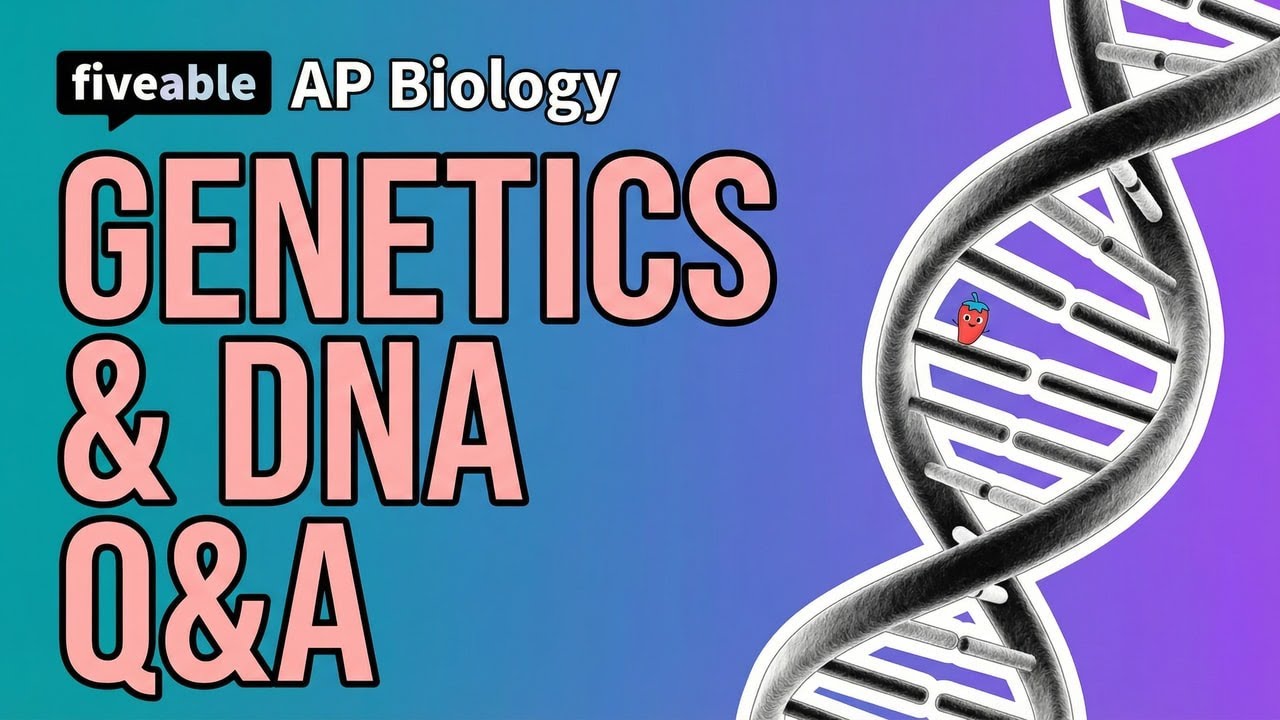 AP Biology - Q&A: Genetics, DNA Replication & Signaling | Fiveable Cram ...