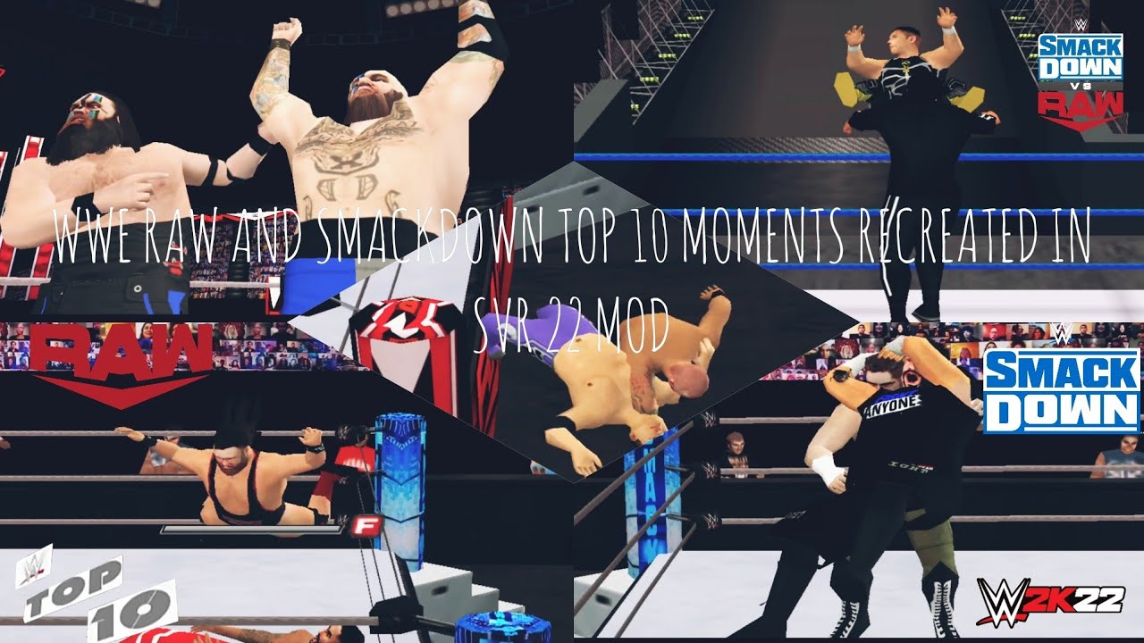 wwe_top 10_moments recreated_in Svr11 mod (Raw and SmackDown) jun11 ...