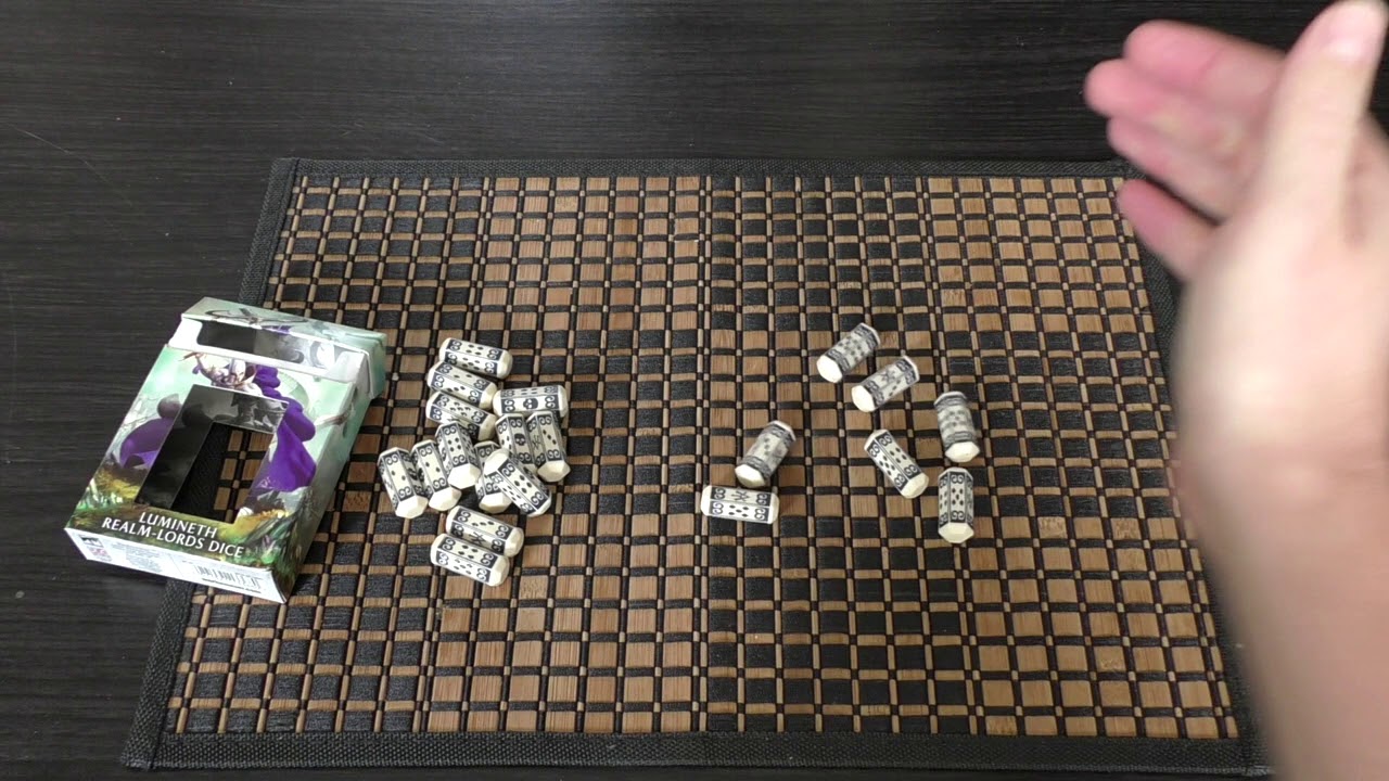 Lumineth Realm-Lords Dice Set - Unboxing & Review - YouTube