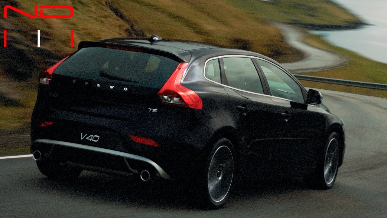 (GT7) Volvo V40 T5 R-Design '13 - Exterior Exhaust Sounds - YouTube