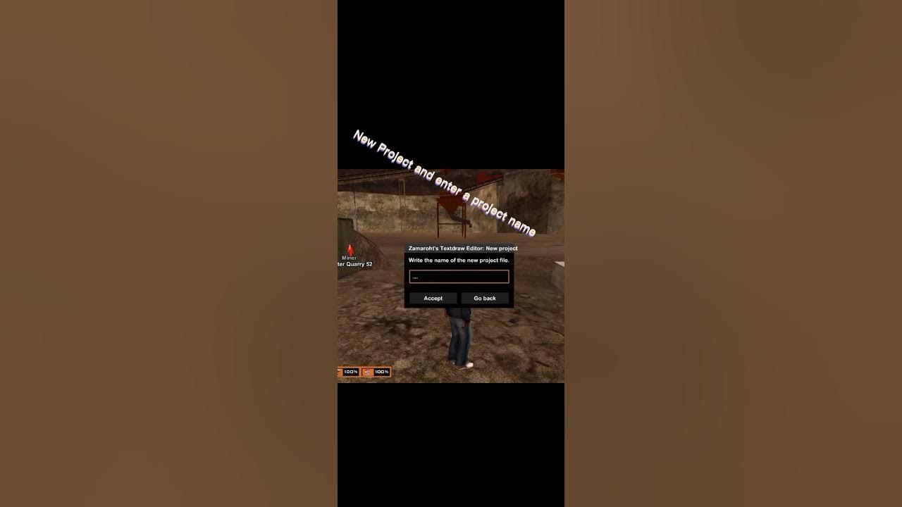 69-96 Team shared how to create textdraw in Gta samp for mobile! Link of script in discord ...