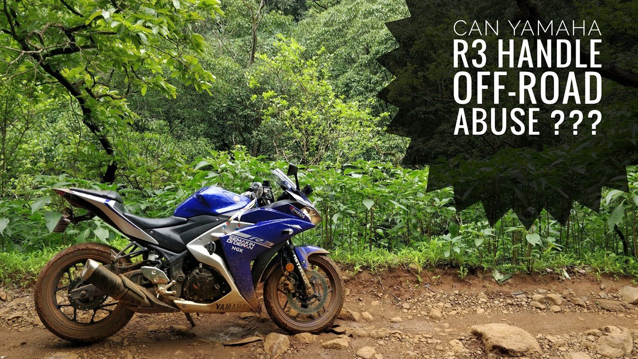 How did YAMAHA R3 perform on Off- road ?? Is it possible ?? FUN VLOG ...