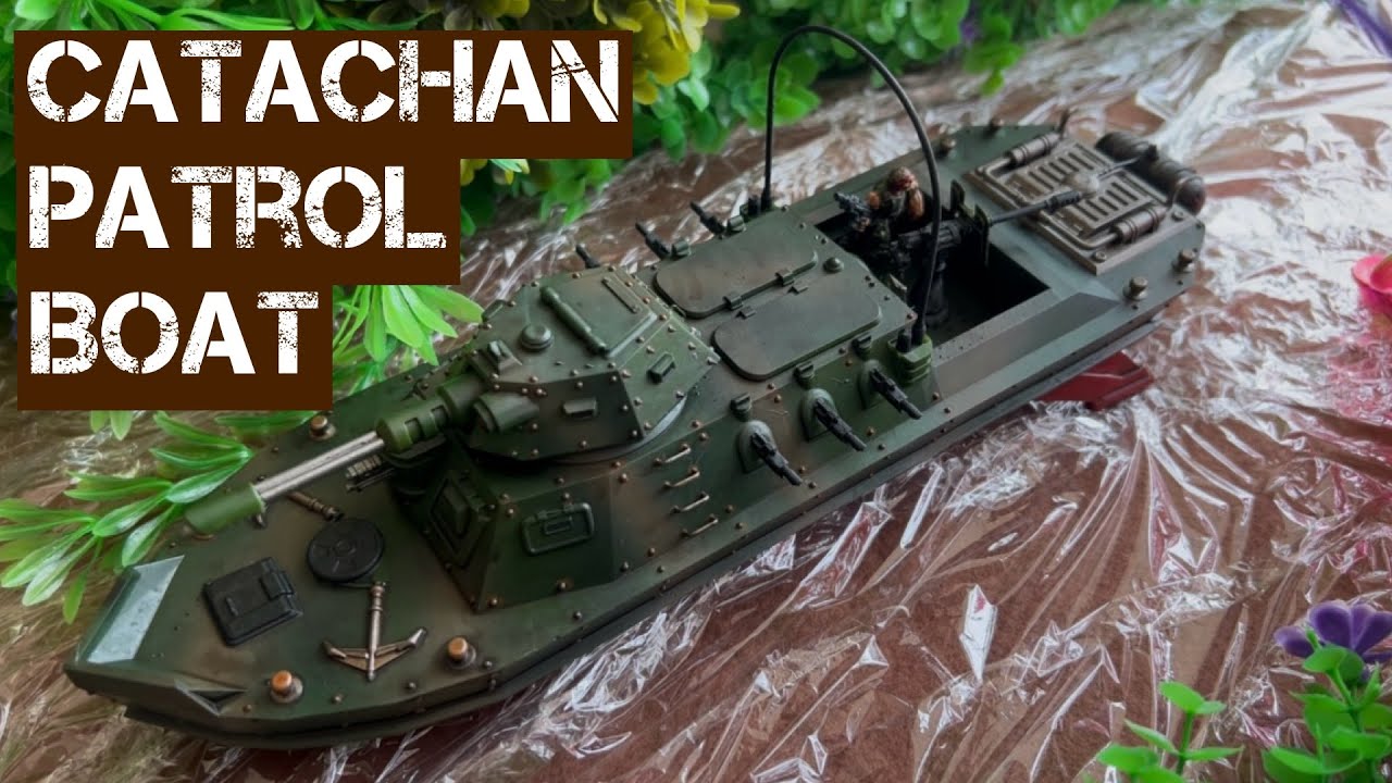 40k Catachan Patrol Boat Conversion - YouTube