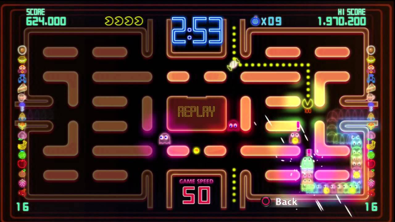 Pac-Man CE DX 5 Minute Score Attack (2.1 Million, Championship II) HD ...