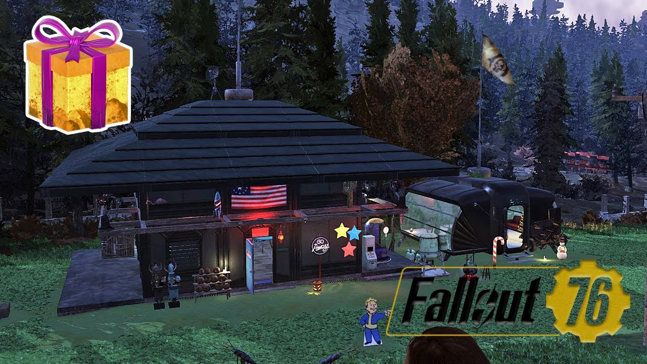 Christmas Enclave camp, trying to find gifts, and doing dailies ...