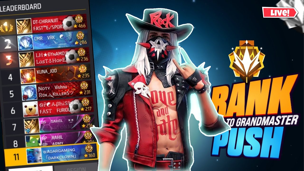 Cs Rank Push Live FF Live Cs Rank Push freefirelive giveway# ...