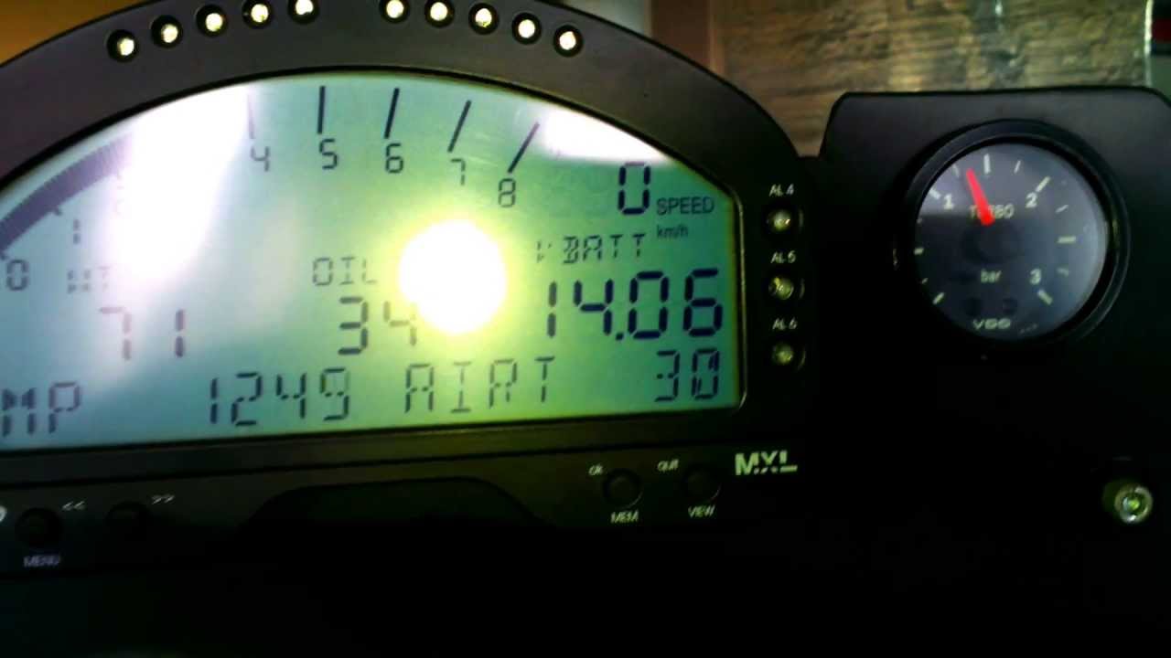 EGR Anti Lag System Pectel SQ6 Test - YouTube