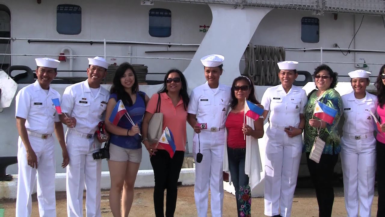 BRP Ramon Alcaraz (PF16) - Farewell Charleston SC Part 1 - YouTube