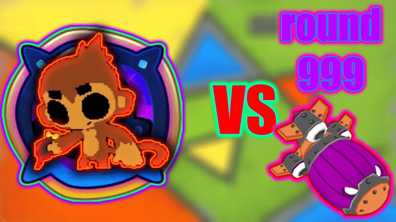 8 bit monkey paragon VS Round 999 B-A-D - YouTube